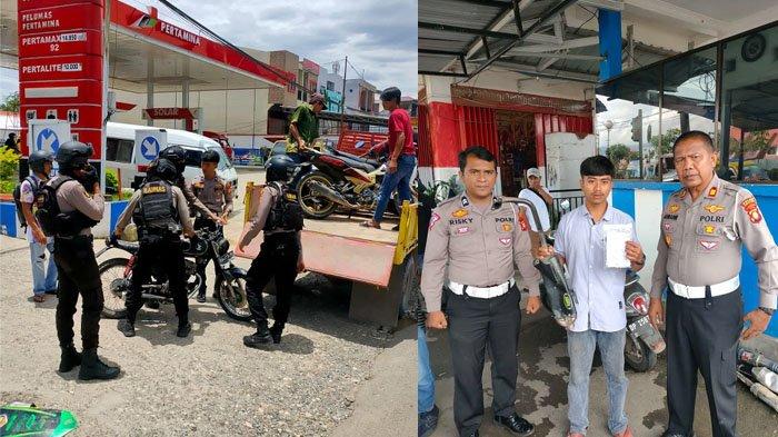 Satlantas Polres Toraja Utara Kembali Jaring Motor Berknalpot Bising - Tribuntoraja.com