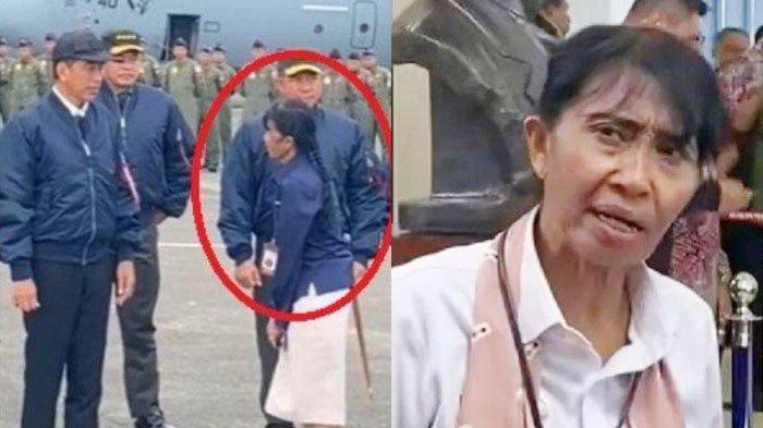 Sosok Erlin Suastini, Perempuan yang Bebas Hampiri Jokowi, Paspampres ...
