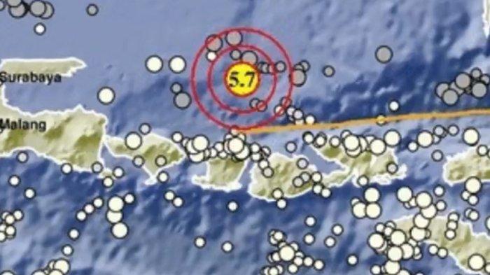 BMKG: Gempa Bumi Magnitudo 5.7 Guncang Lombok Utara, Terasa Hingga Bali - Halaman all ...