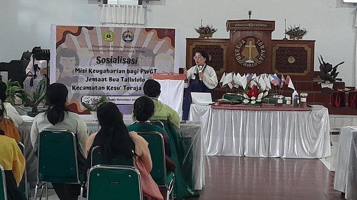 PKM UKI Toraja Sosialisasi Misi Keugaharian Kepada PWGT Jemaat Bua ...