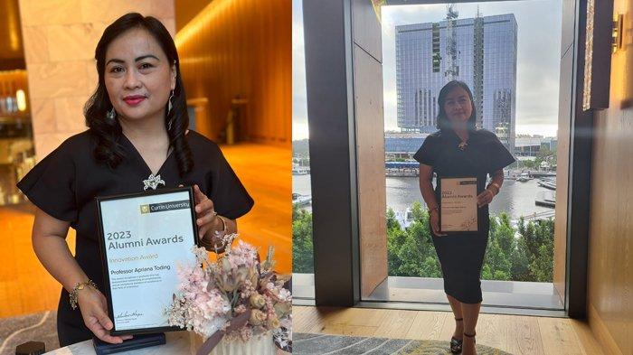 Guru Besar UKIP Makassar, Prof Apriana Toding, Terima Penghargaan dari Curtin University ...
