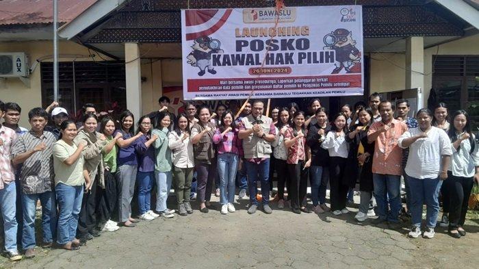 Bawaslu Toraja Utara Resmikan Posko Kawal Hak Pilih, Awasi Proses Coklit - Tribuntoraja.com