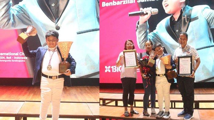 Sosok Ben Sambo, Penyanyi Berdarah Toraja Menangkan BICF 2024 Kalahkan Ribuan Peserta dari 13 ...