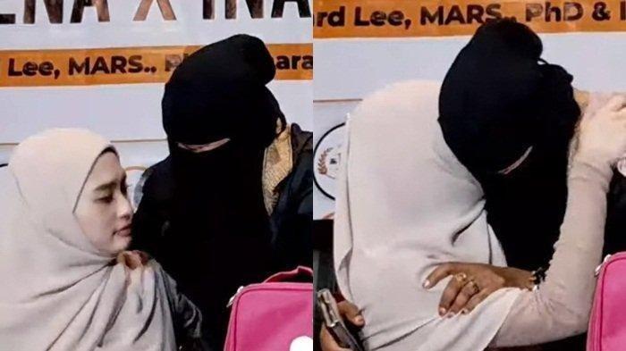 Siapa Wanita Bercadar Hitam yang Peluk Istri Virgoun Saat Lepas Cadar? - Tribuntoraja.com