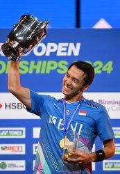 Bekuk Ginting, Jojo Juara All England 2024 - Tribuntoraja.com