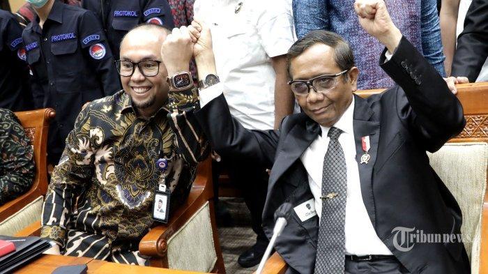 Mahfud Ngegas di DPR, Minta DPR tak Main Gertak - Tribuntoraja.com