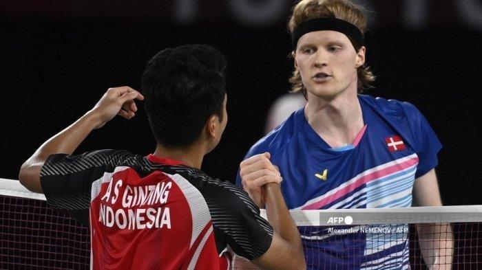 Kalah di Malaysia Open 2023, Anders Antonsen Minta Ginting Traktir Makan - Halaman all ...