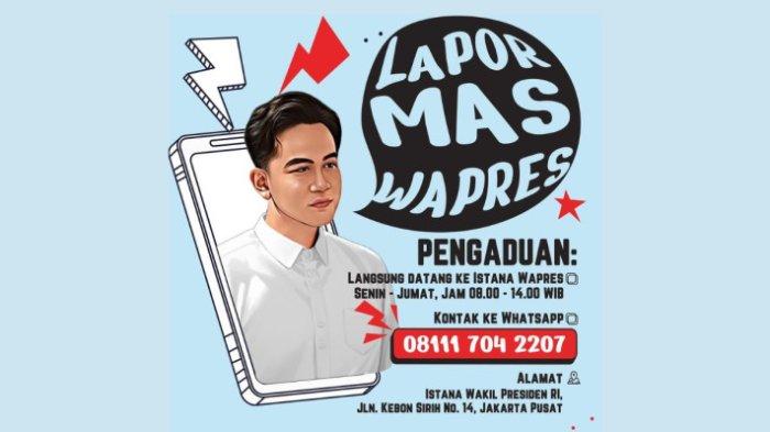 Wapres Gibran Luncurkan Layanan Pengaduan WhatsApp 'Lapor Mas Wapres' - Tribuntoraja.com
