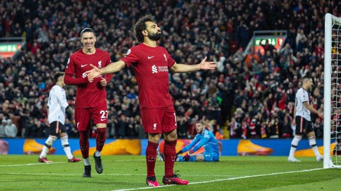 Mo Salah Ukir Sejarah, Liverpool Permalukan Manchester United 7-0 di Anfield - Tribuntoraja.com