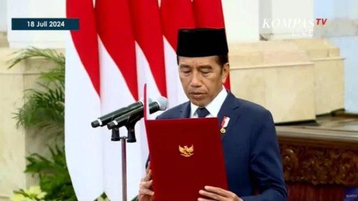 Presiden Jokowi Lantik 3 Wakil Menteri: Sudaryono, Thomas Djiwandono ...