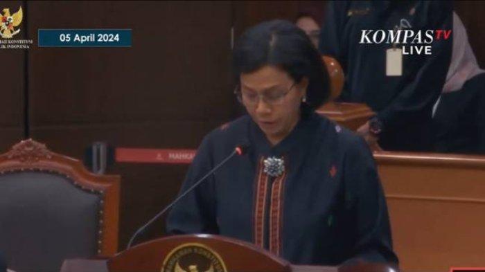 Hadir di Sidang Sengketa Pilpres 2024, Sri Mulyani: Anggaran Tak Berubah Signifikan 6 Tahun ...
