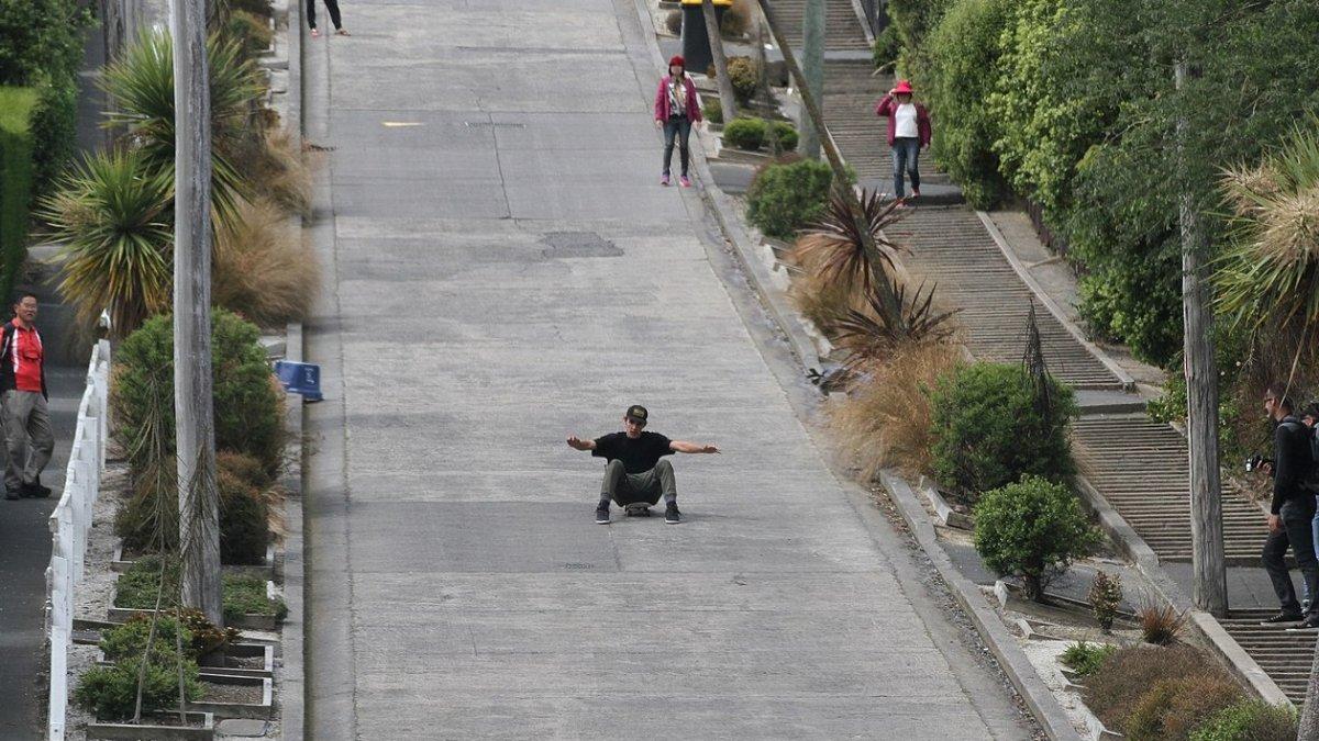 7 Jalan Paling Curam di Dunia, Dunedin Street Selandia Baru Masuk ...