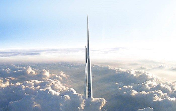 Menjulang 2 Kali Lipat, Jeddah Tower Digadang Geser Burj Khalifa ...