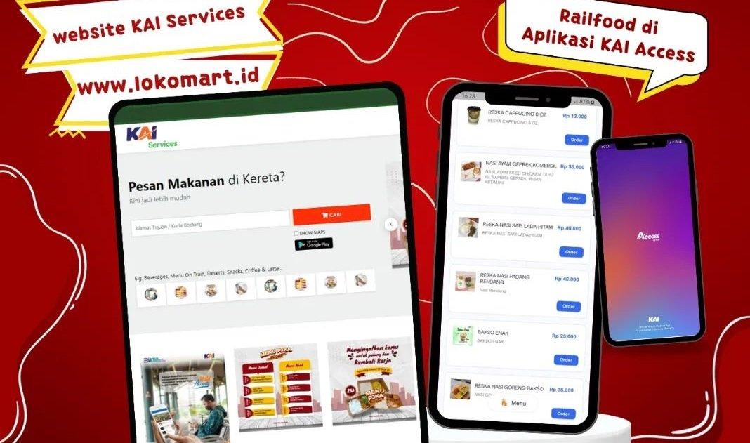 Cara Pesan Makanan di Kereta Api, Bisa Secara Online via Aplikasi KAI ...