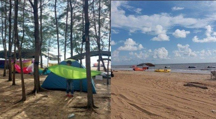 Pantai Batakan Baru di Tanah Laut Kalsel Suguhkan Pengalaman Camping ...