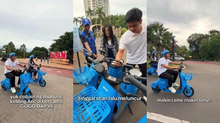 Harga Sewa Sepeda Listrik Gogo Bike, Keliling Ancol Jakarta Makin Praktis & Anti Capek - Tribun ...