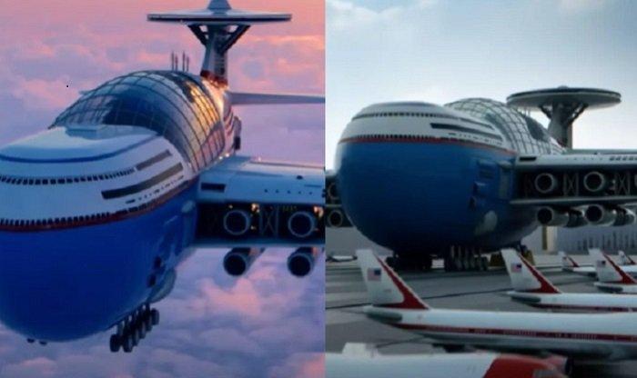 Mengenal Skytanic, Pesawat Terbesar di Dunia yang Dijuluki Istana ...