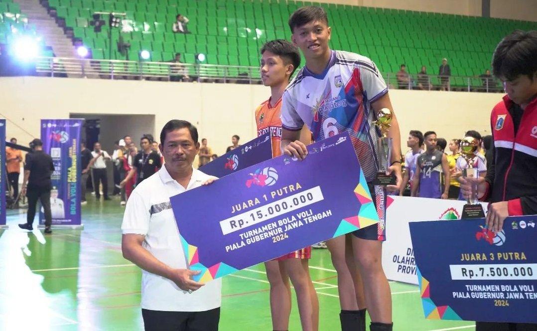 Turnamen Bola Voli Piala Gubernur Jateng 2024 Sukses Digelar, 47 Tim ...
