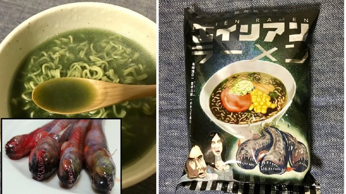 Alien Ramen - Mi Khas Jepang Berkuah Hijau Kental Ini Ternyata Dibuat ...