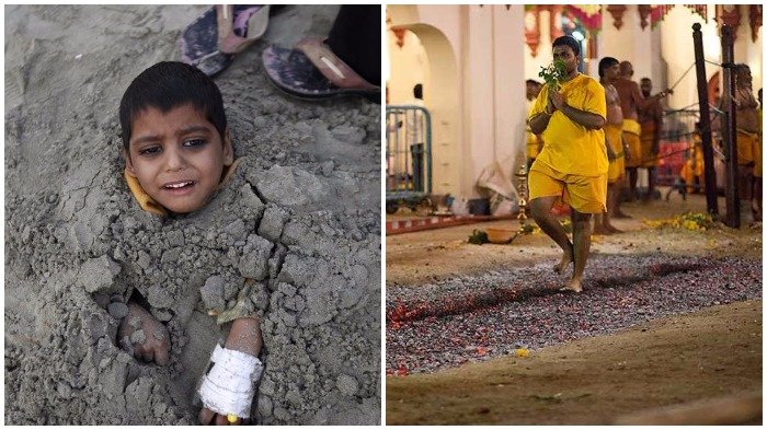 Tampak Aneh dan Mengerikan, 9 Tradisi Ini Masih Dilakukan di India! No ...