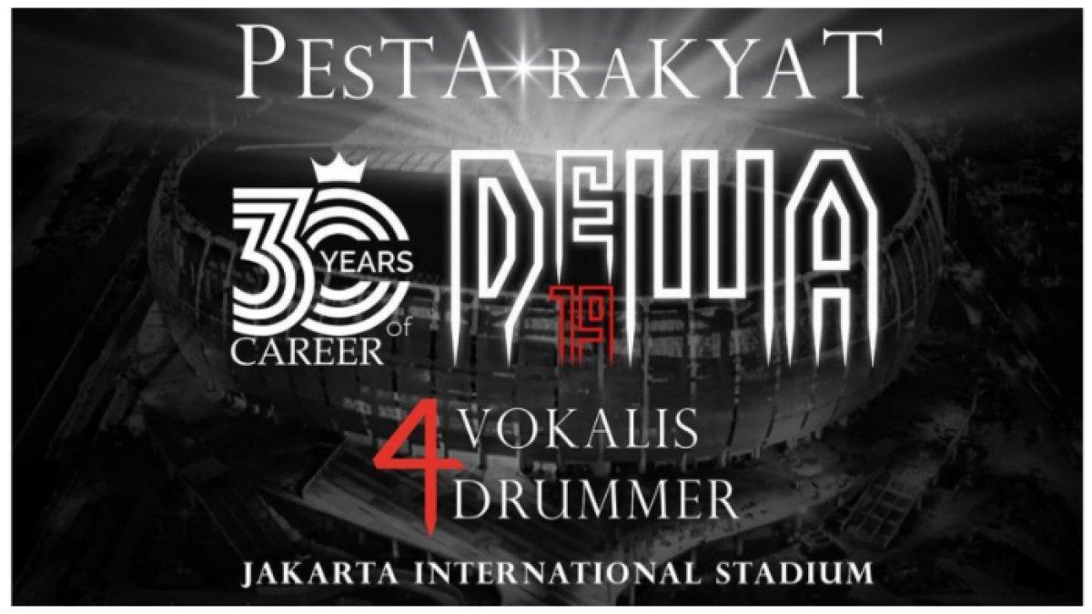 Rundown Konser Pesta Rakyat Dewa 19 di JIS, Beserta Daftar Barang yang ...