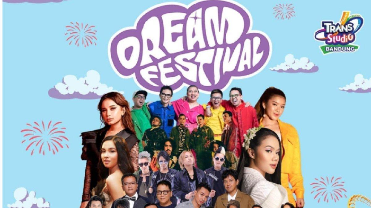 Line Up Hari 1-3 Dream Festival Carnival 2022 Trans Studio Bandung ...