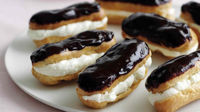 Mengenal Eclair, Camilan Khas Prancis yang Bercita Rasa Manis - Tribun ...