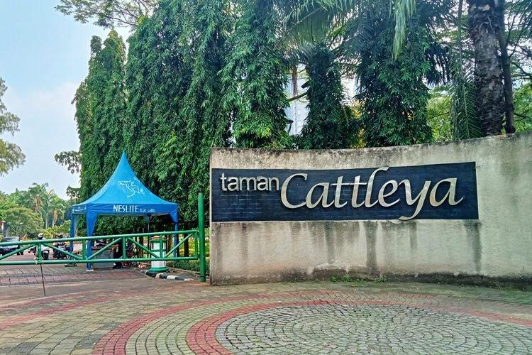 Taman Cattleya di Kelurahan Kemanggisan, Palmerah, Jakbar, Jakarta ...