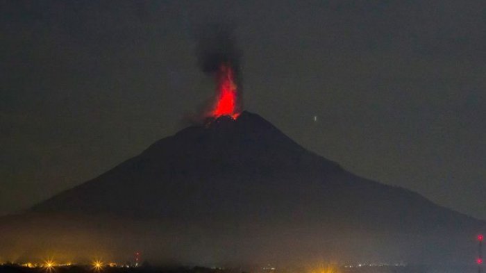 Letusan Gunung Sinabung Capai 4 Kilometer, Wilayah-wilayah Ini yang ...