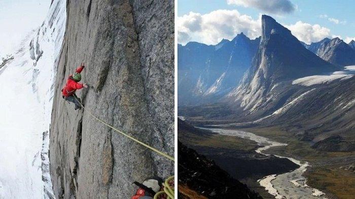 Fakta Unik Mount Thor, Gunung dengan Tebing Vertikal Paling Tinggi dan ...