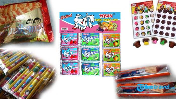 7 Jajanan Tahun 90an - Inilah yang Dulu Kamu Jilat dan Kremes Saat Masih Kecil - Tribun Travel