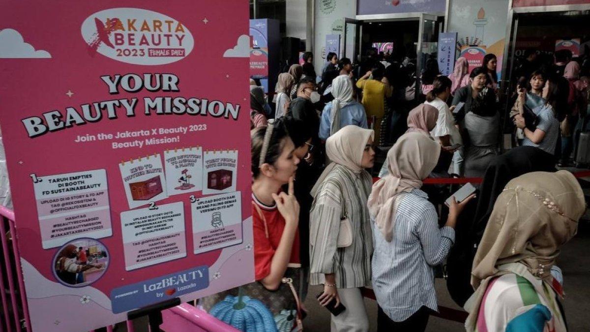 Jadwal Jakarta X Beauty 2023 di JCC, Buka Sejak Pagi - Tribun Travel