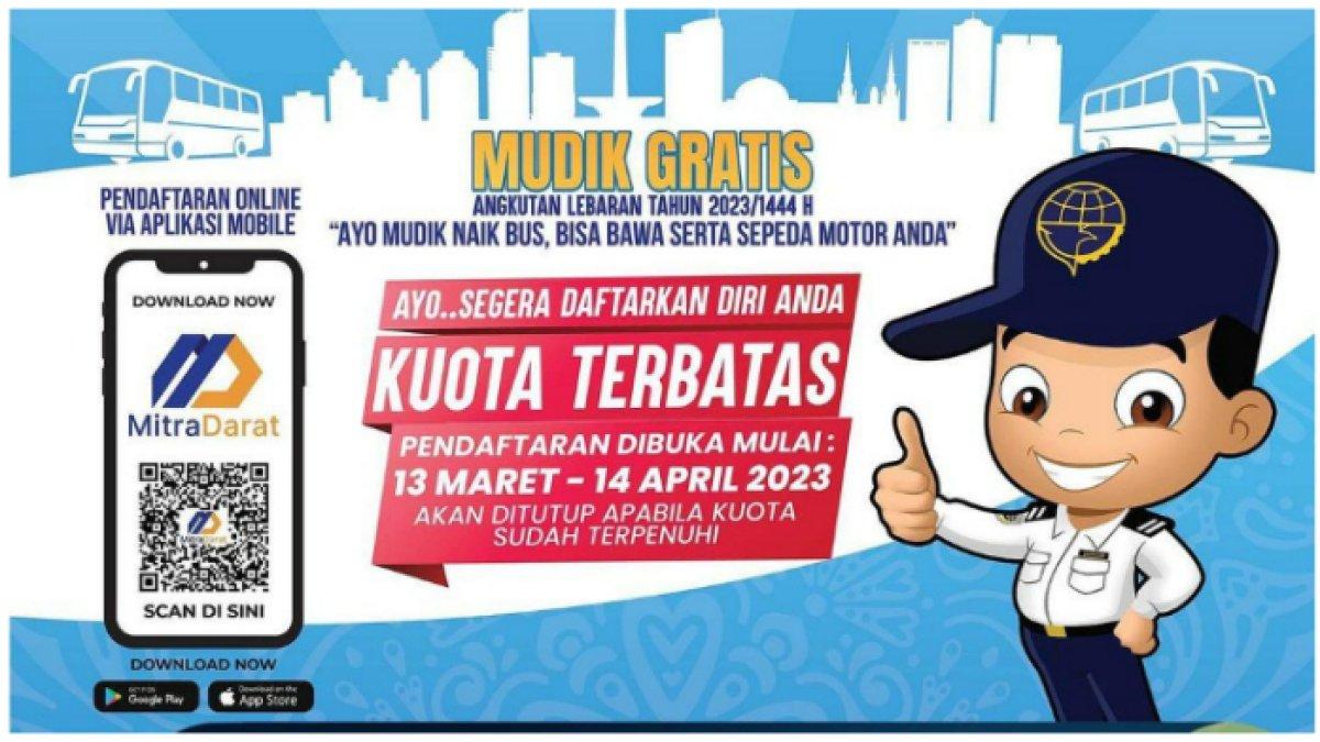28 Kota Tujuan Mudik Gratis 2023, Beserta Jadwal Keberangkatan Bus ...