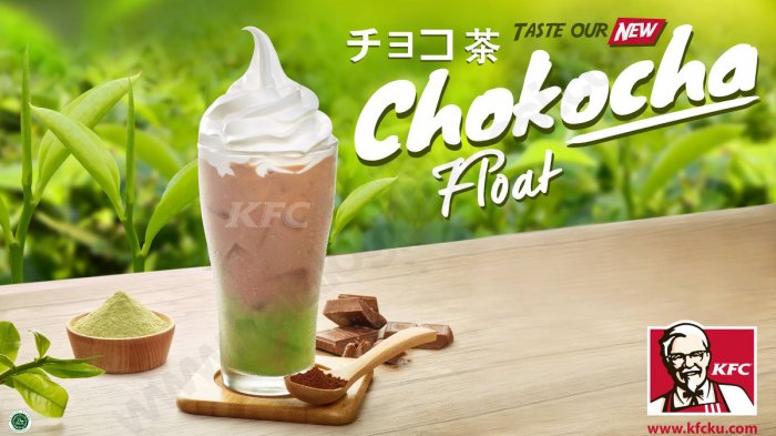 Chokocha Float KFC - Begini Jadinya Kalau Matcha dan Cokelat Berpadu ...