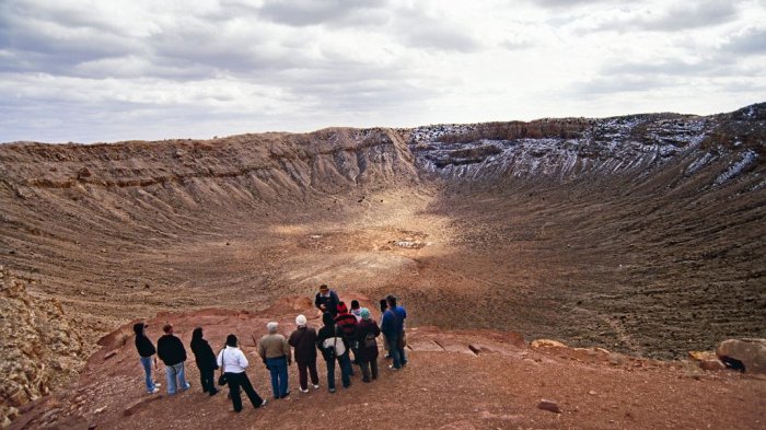 Mengenal 5 Kawah Meteor Paling Besar di Bumi, Ada yang Diamaternya ...