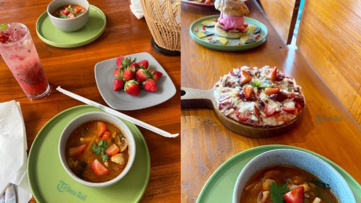 Uniknya Restoran Strawberryku di Bali, Semua Menu Utama Diolah dari ...