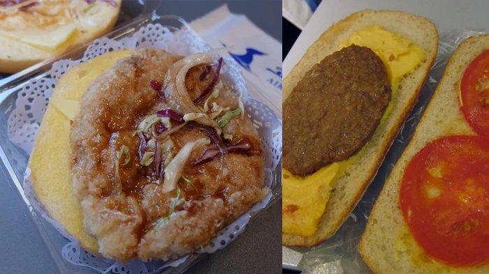 8 Potret Makanan di Pesawat yang Tak Layak Dihidangkan, Ada yang Cuma ...