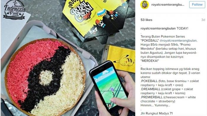 Demam Pokemon Go - Merdeka! Martabak Unyu Ini Cuma Rp 59 Ribu, Ini ...