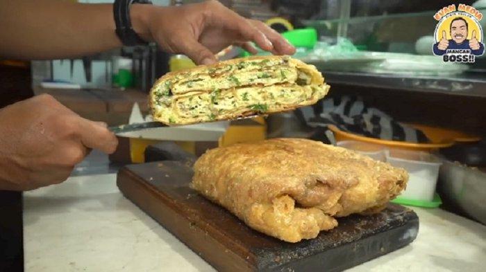 Mantap, Martabak Tumpuk di Sleman Tebalnya 10 Sentimeter, Pakai Isian ...