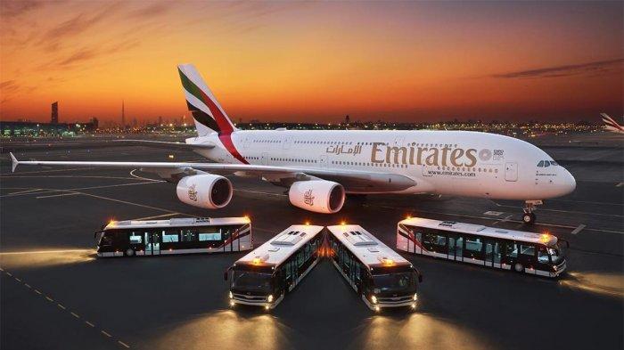 Pertama Kali dalam Sejarah, Pesawat Jumbo Emirates Akan Mendarat di ...