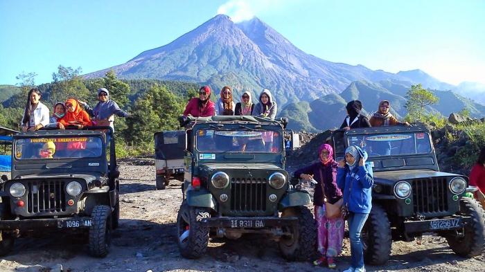 Wisata Jeep Merapi - Rasakan Sensasi Penuh Tantangan Susuri Gunung ...