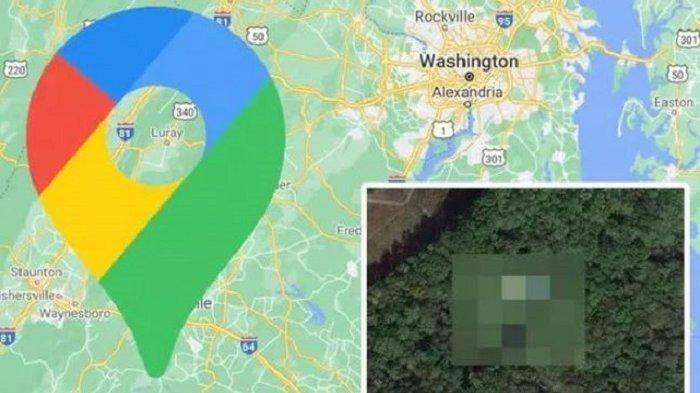 Terekam Google Maps, Pesawat Misterius Ini Terlihat Menyala di Tengah ...