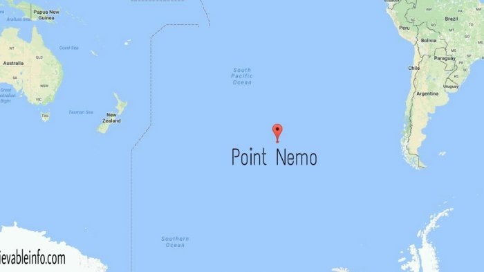 Point Nemo, Tempat Tersepi di Bumi yang Jadi Lokasi Pembuangan Sampah ...