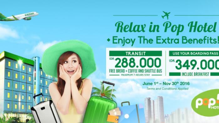 Jangan Buang Boarding Pass! Dapatkan Harga Khusus untuk Menginap di Pop ...