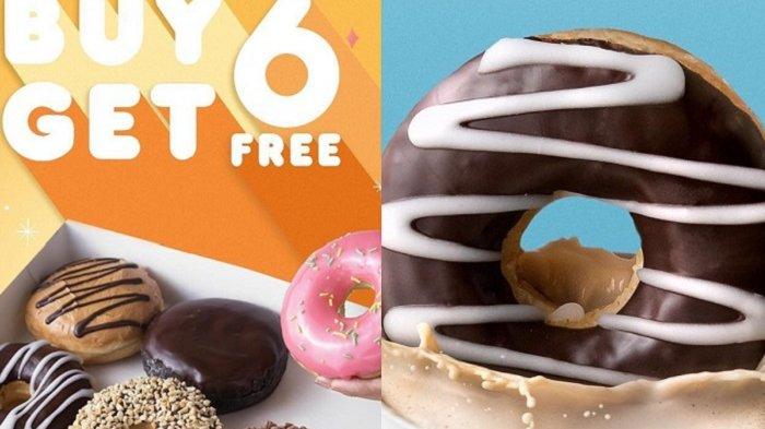 Promo Dunkin' Donuts - Mulai Besok Ada Promo Buy 6 Get 6 Free, Berikut ...