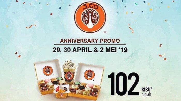 Rayakan Anniversary ke-13, J.CO Indonesia Beri 4 Promo Menarik, Catat ...