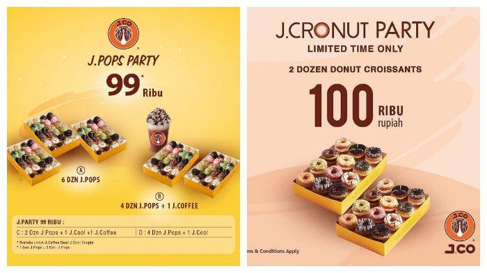 J.CO Tawarkan Promo J.POPS PARTY dan J.CRONUTS PARTY untuk Sambut Akhir ...