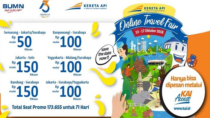 KAI Online Travel Fair! Nikmati Tarif Tiket Kereta Api Eksekutif Hanya ...