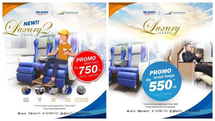Ingin Mudik Lebaran Mewah? Ada Promo Tiket Kereta Api New Luxury 2 ...