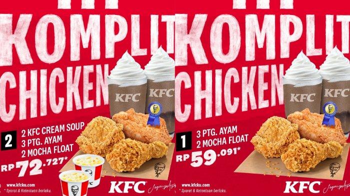 3 Promo Makanan Terbaru September 2022, Ada Paket Komplit Chicken di ...